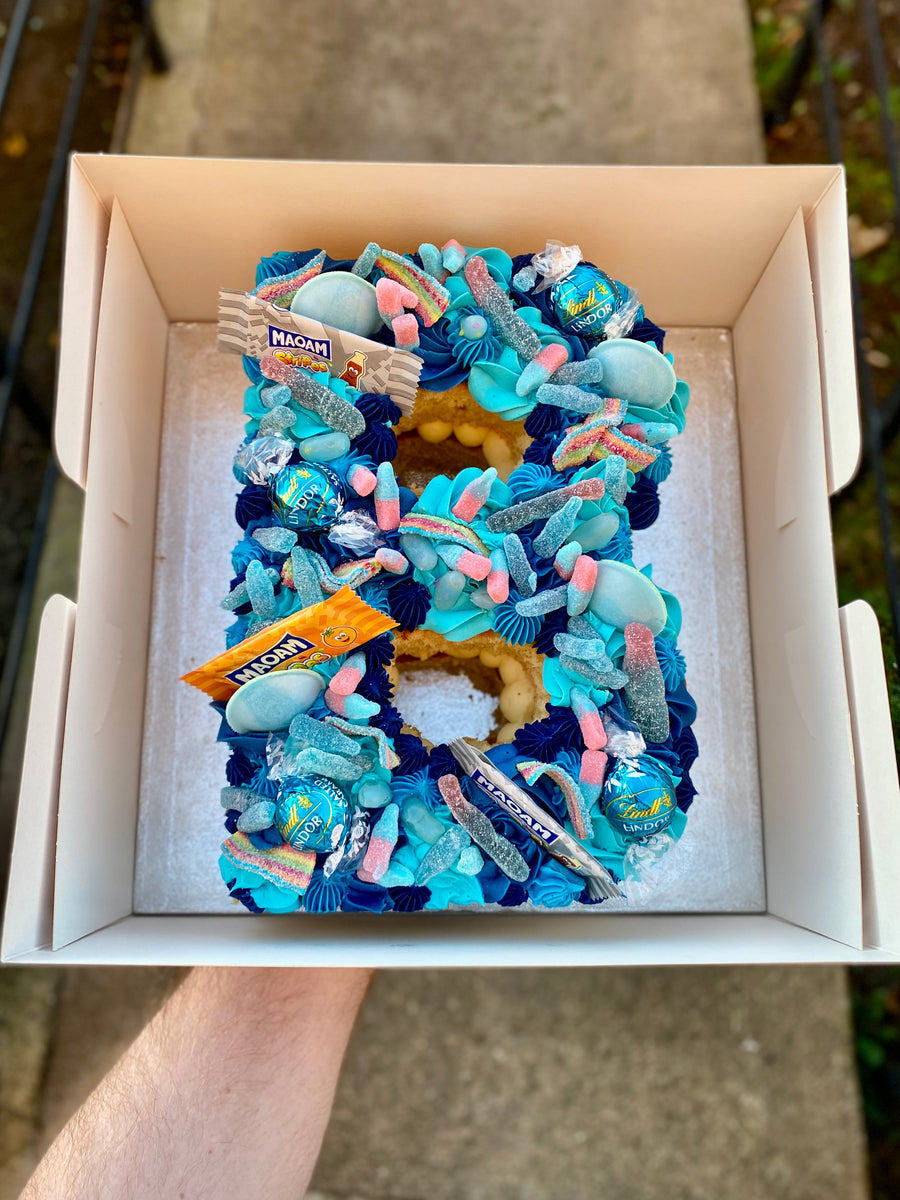 Letter Cake - Sweetie topped – Bald Baker