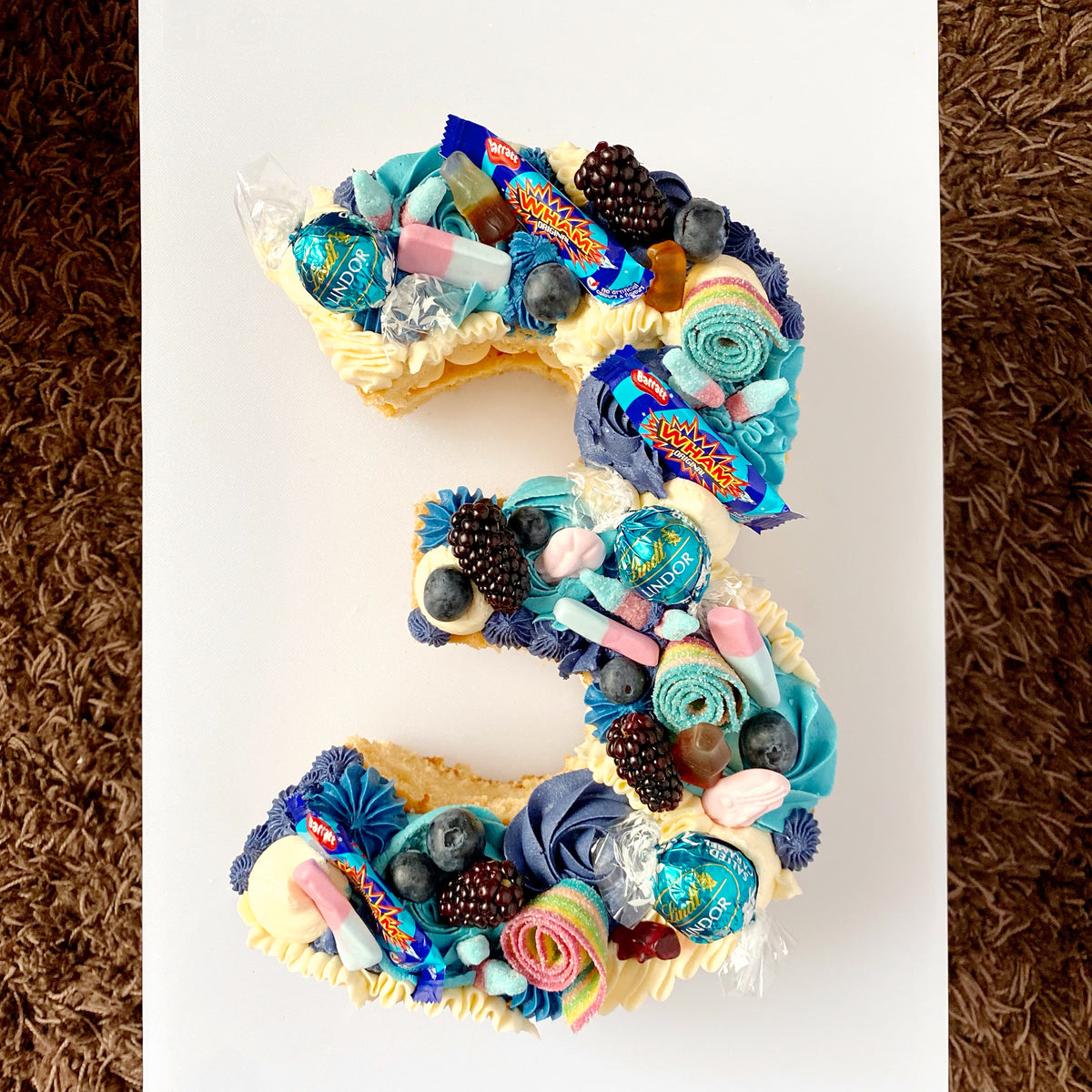 Number Cake - Sweetie topped – Bald Baker